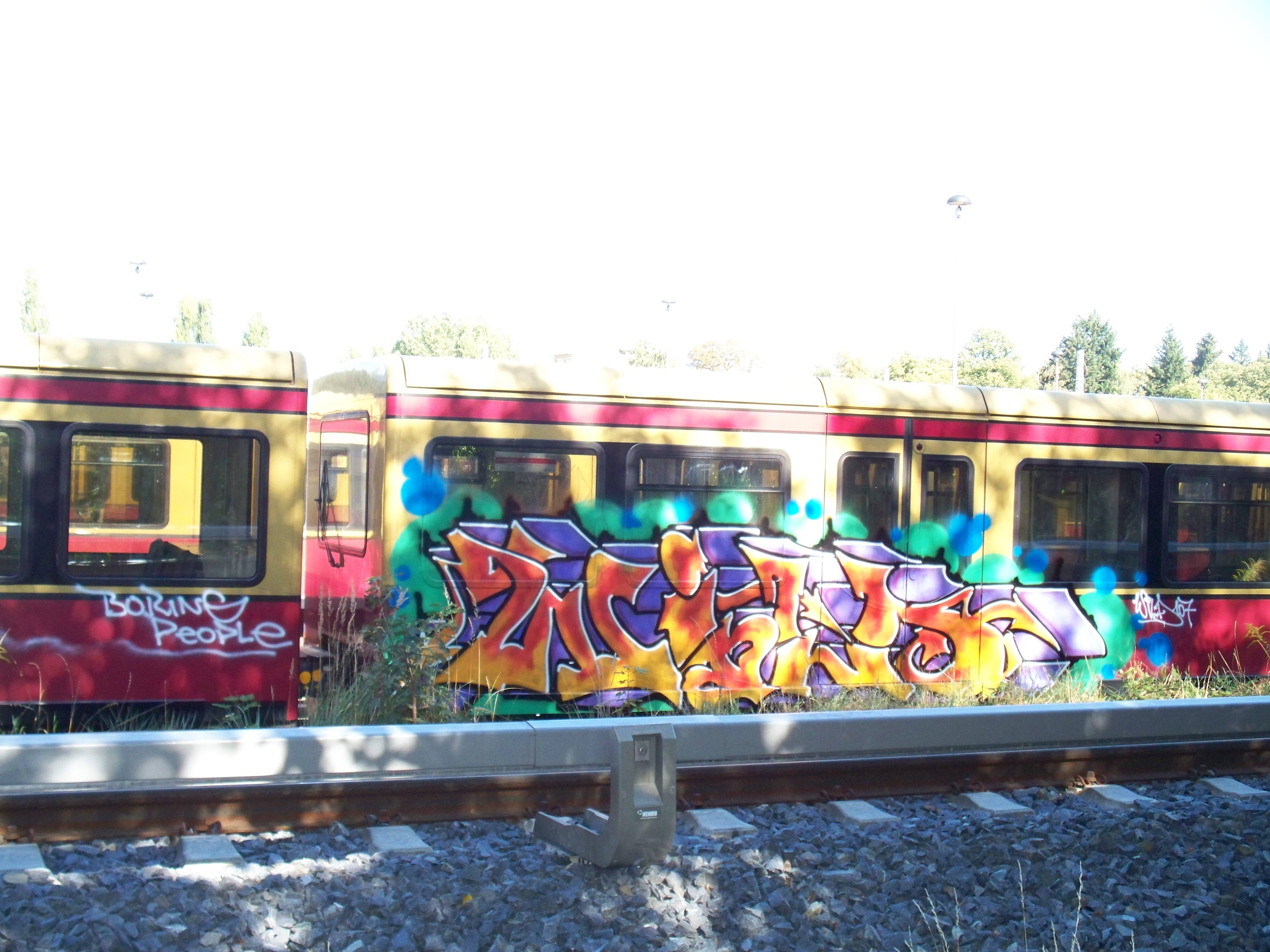 BERLIN GRAFFITI TRAINWRITING #19 - Hustlehorst Berlin Trains